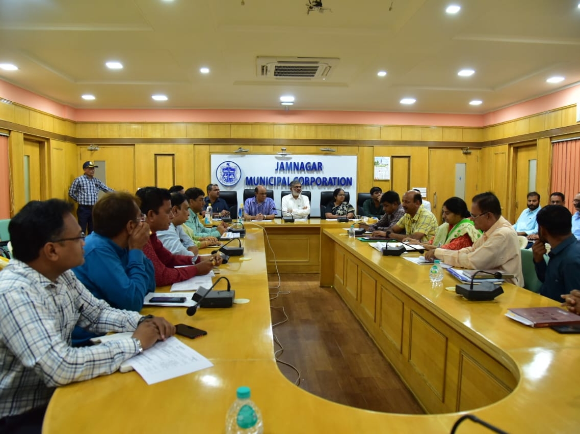 A meeting was held under the chairmanship of Cabinet Minister Mulobhai ...