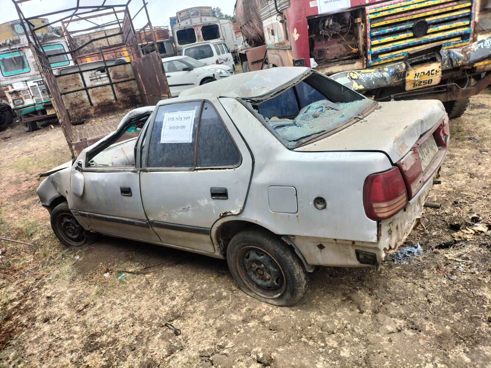 Navsari rural police auctioned vehicles caught in different crimes ...