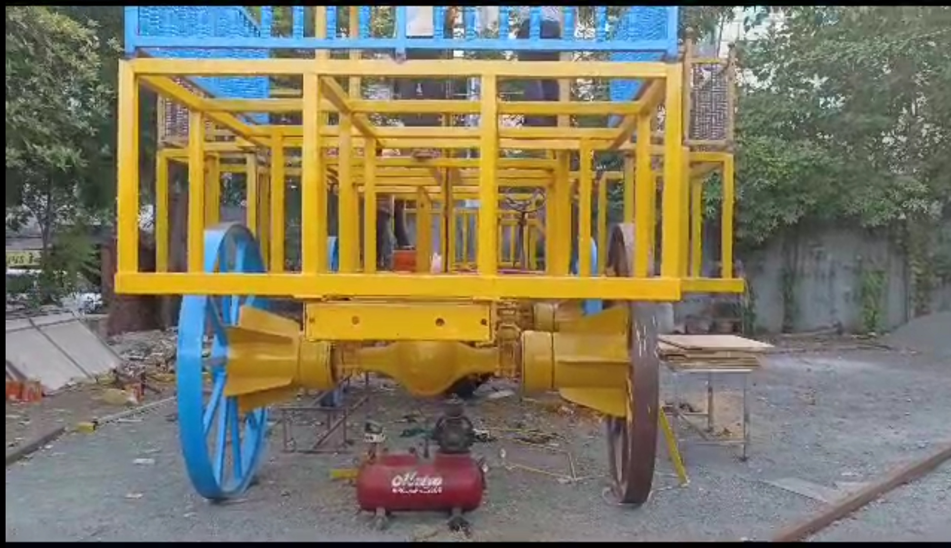 No need to pull with a rope, the driver will be able to drive like a ...