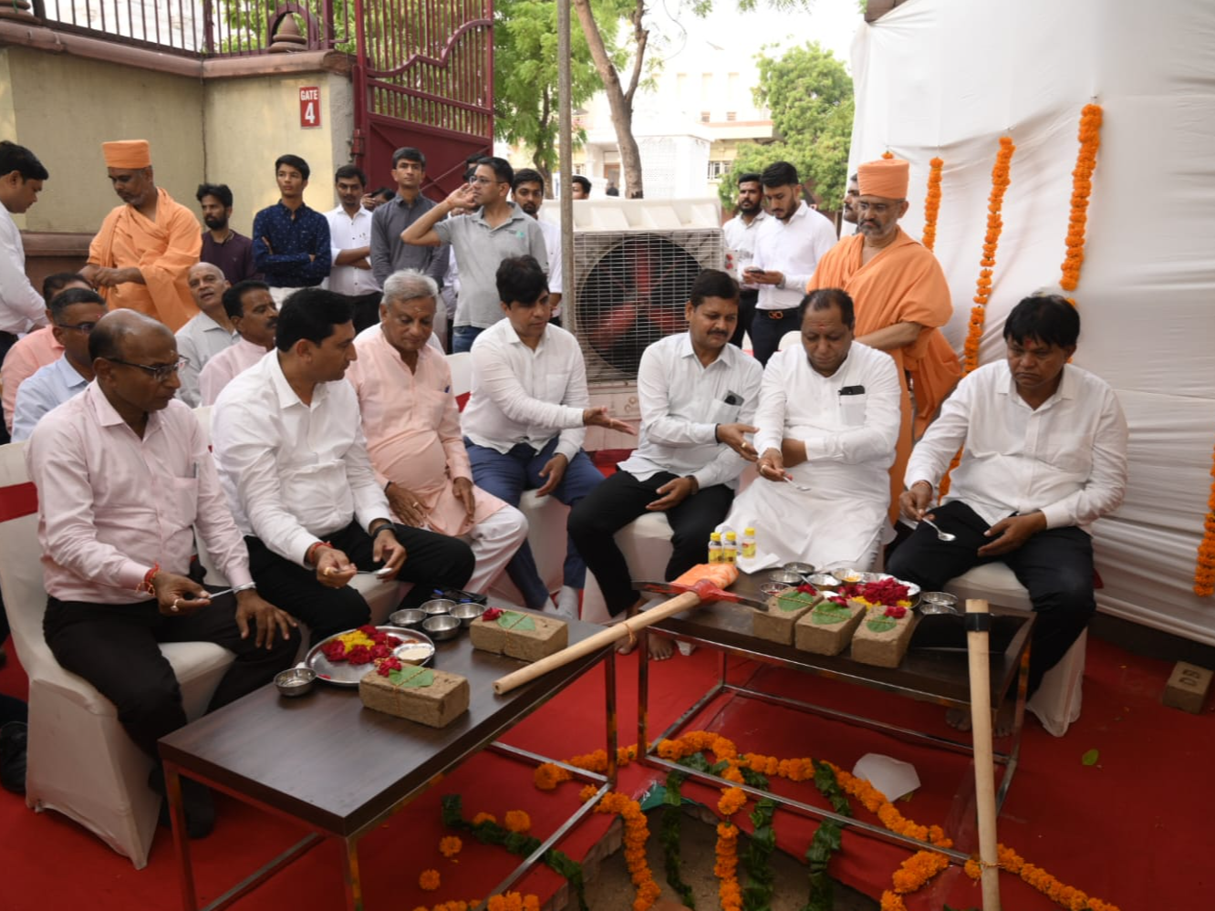 Foot overbridge near Shahibaug BAPS temple inaugurated by Mayor ...
