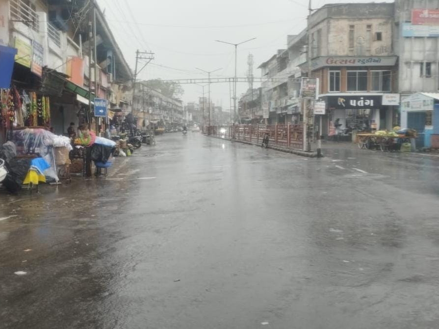 Patan's weather changed, after unbearable heat, there was a shower of ...