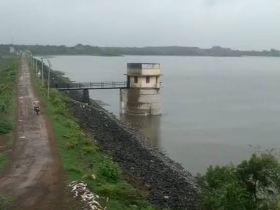 Hethwas villages warned to be careful when 4 gates of Aji-2 Dam were ...