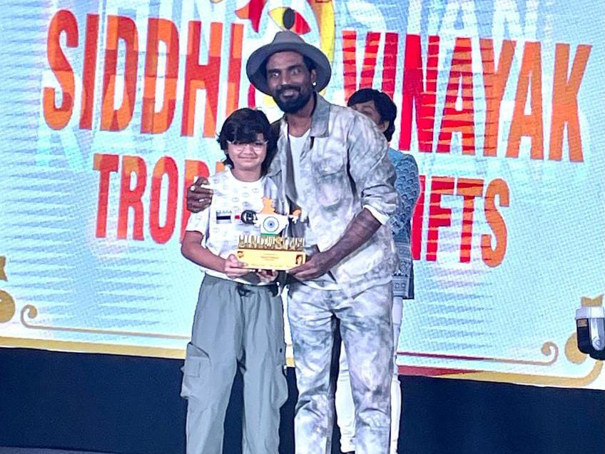 Jayveer Kubawat, a little star from Patan district, was awarded the ...