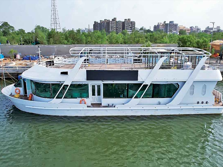 'Akshar Cruise' built in Bilimora now graces the Sabarmati riverfront ...