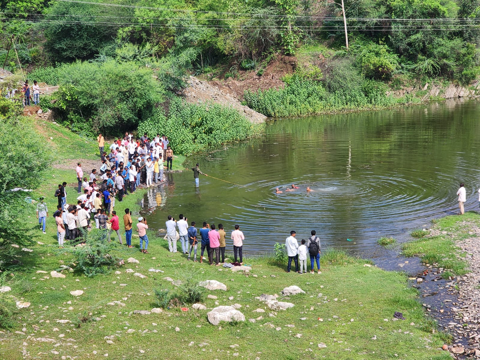 Youngsters from Panchmahal drowned while bathing in river near Ukhreli ...