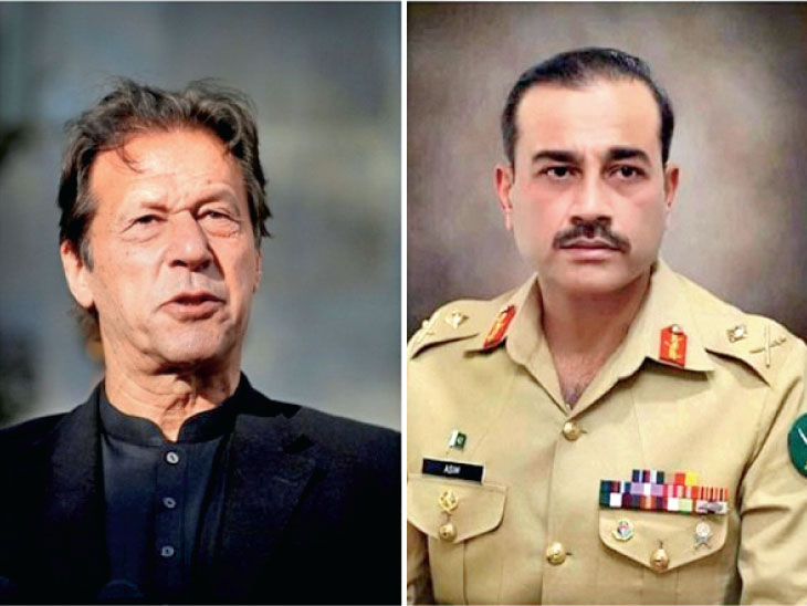 Two divisions in the Pakistan army on the issue of action against Imran ...