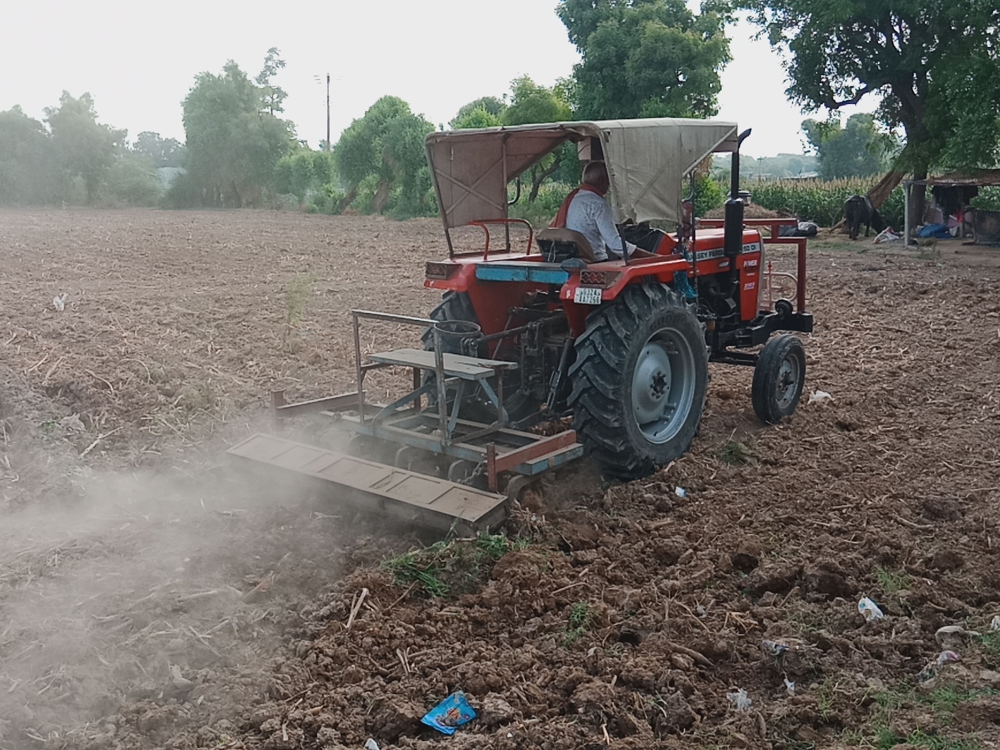 After good rains in Patan district, farmers started planting after good ...