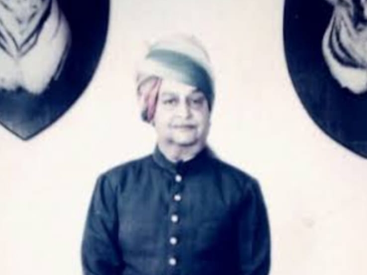 Mahipendra Singh, the 146th royal of the Danta state royal family ...