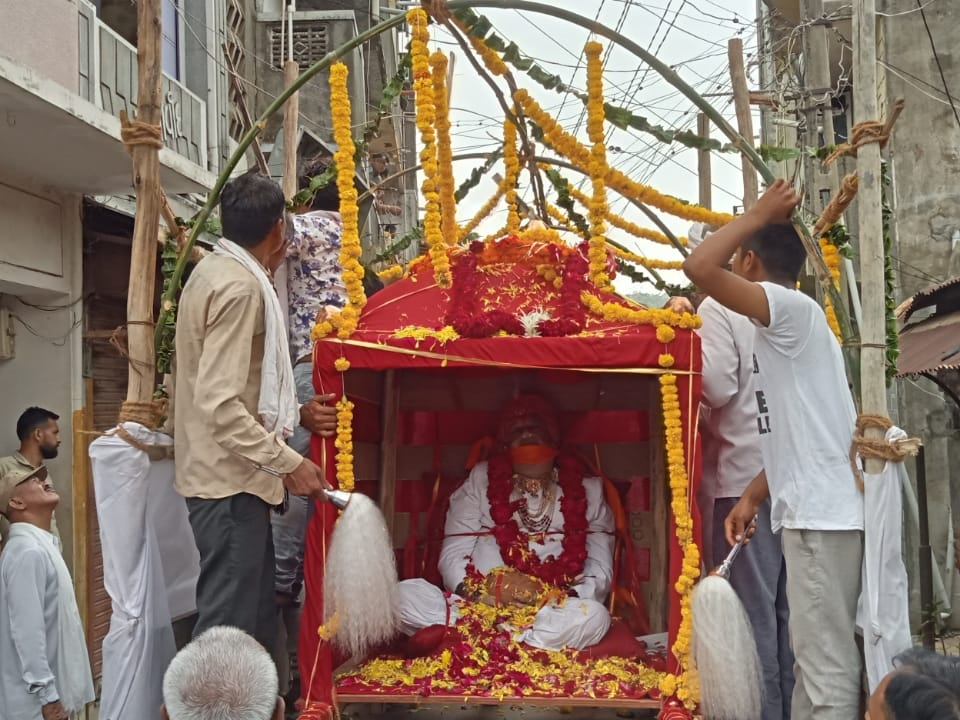 Mahipendra Singh, the 146th royal of the Danta state royal family ...