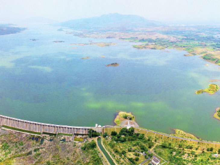 Shetrunji Dam overflows for fourth consecutive year | ઈતિહાસમાં પ્રથમ ...