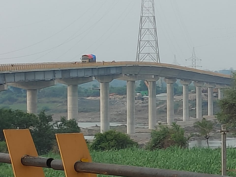 Bharuch MP Mansukh Vasava inspected the newly constructed Asha-Malsar ...