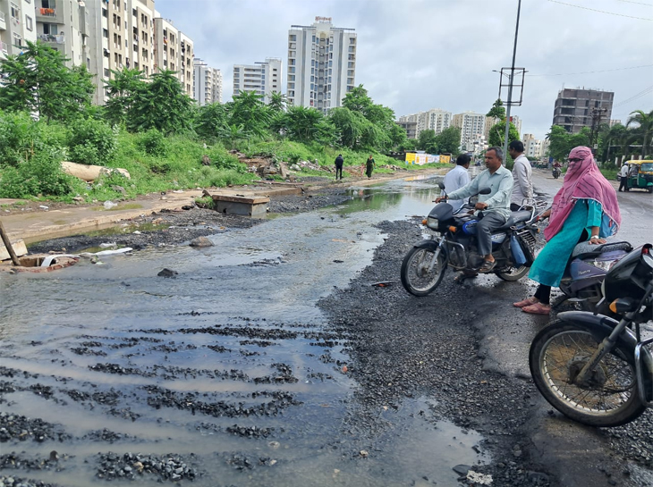 Road from Speedwell Party Plot to Dankot has been made one-way, the ...