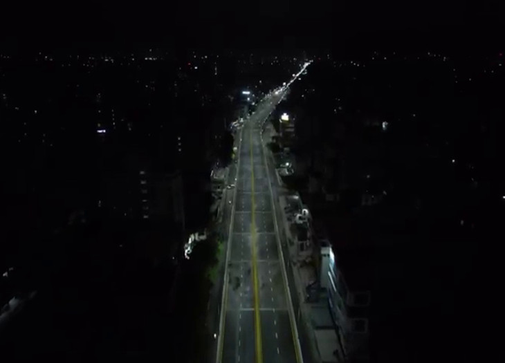 The first multilevel split flyover bridge was built in Rajkot at a cost ...