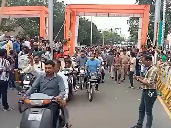 KKV Chowk flyover bridge opened after inauguration by PM, BJP regional ...