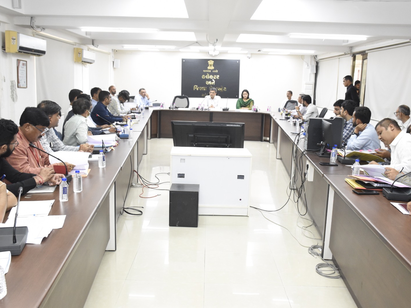 In the welcome program held under the chairmanship of Gandhinagar ...