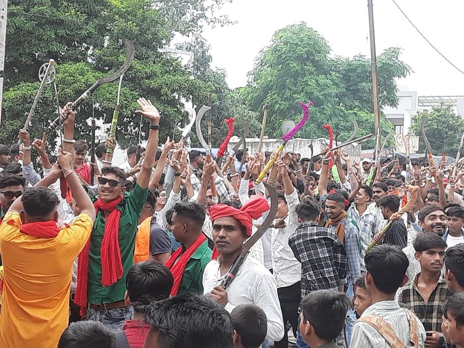 Adivasi Day was celebrated at Ghoghamba, Kalol, Halol and Jambughoda ...