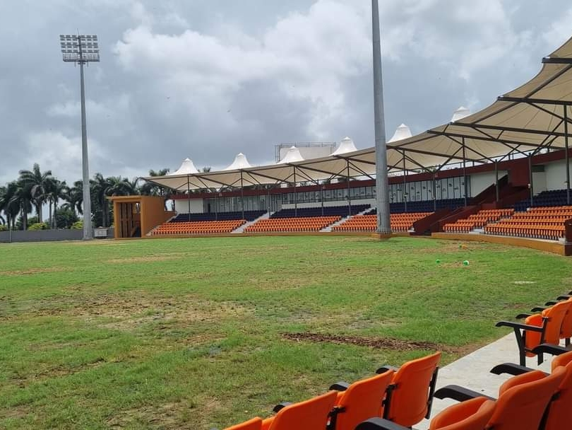 Newly constructed Sardar Patel Sports Complex and Pramukh Swami Maharaj ...
