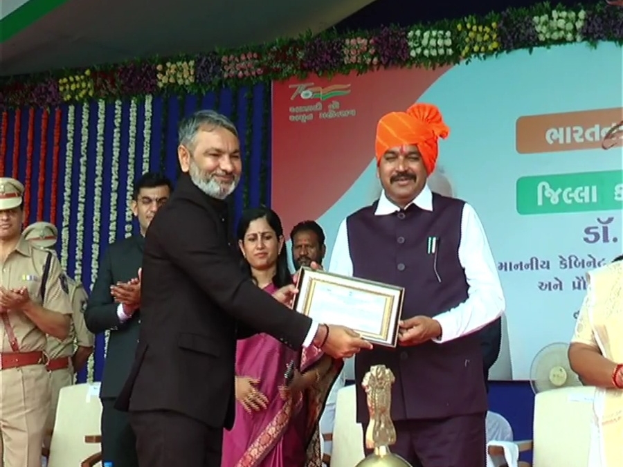A grand celebration of the 77th Independence Day of the country was ...