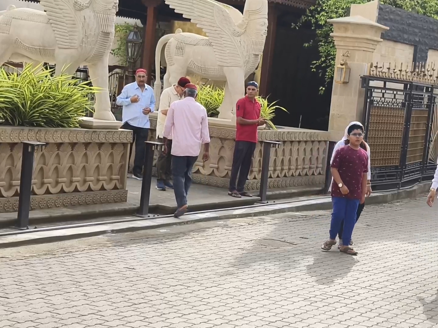 In Agiyari of Udwada of Valsad district, the Parsi community celebrated ...