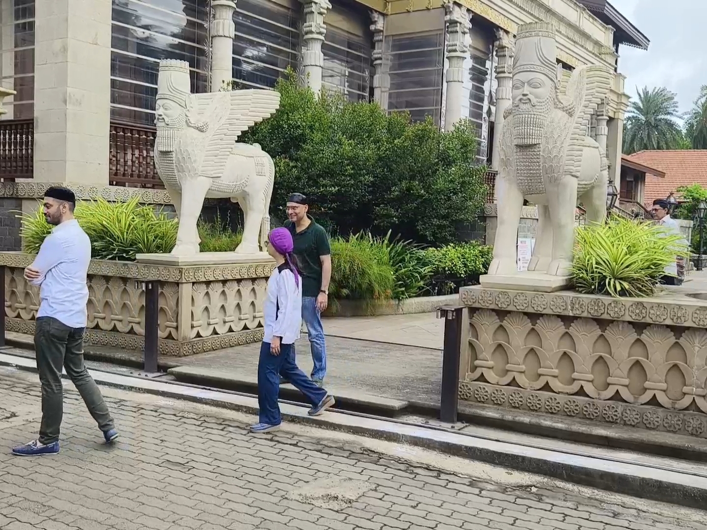 In Agiyari of Udwada of Valsad district, the Parsi community celebrated ...