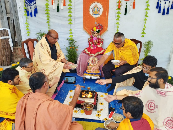 In UK's Swaminarayan Gurukul, during the month of Shravan, women ...