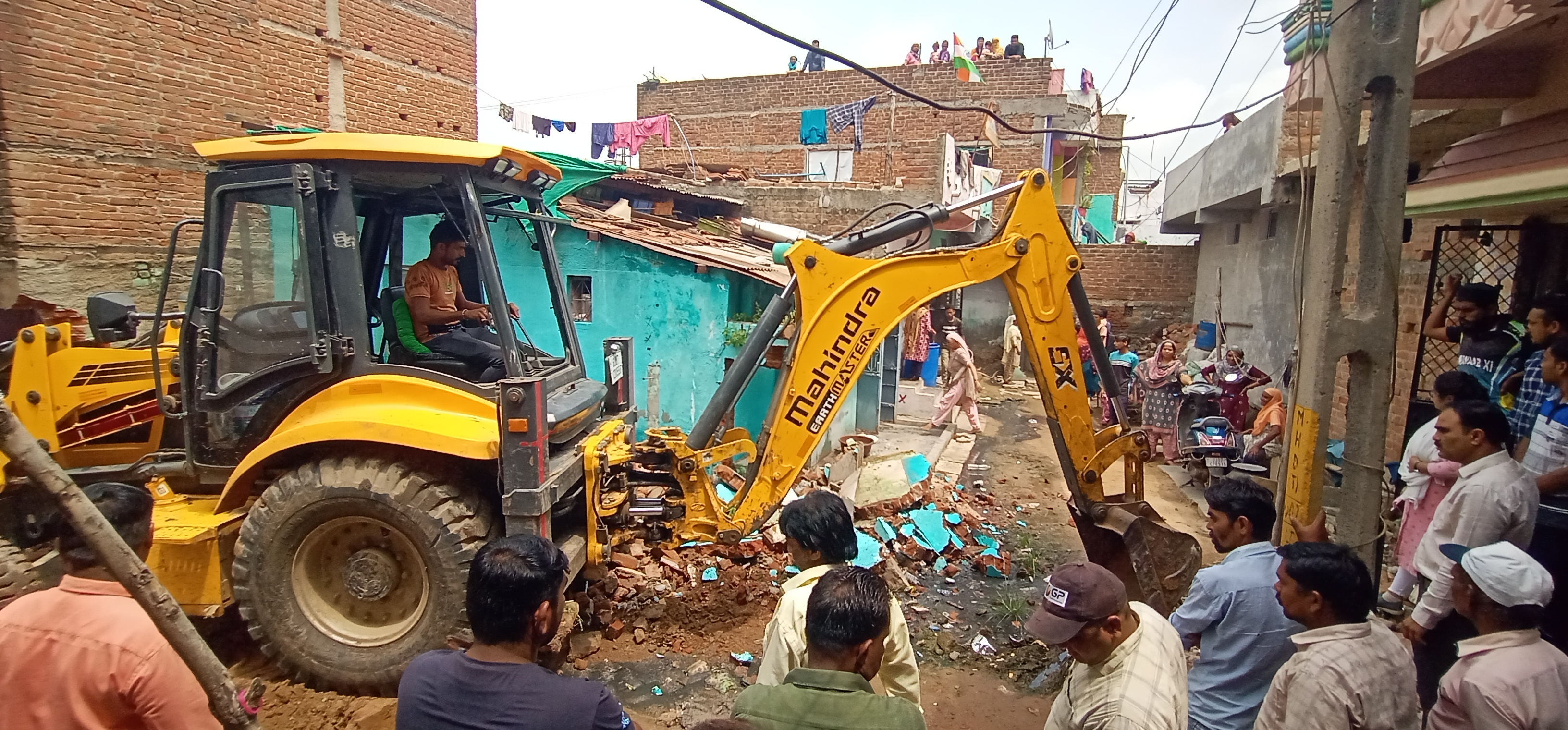 The pressure finally broke when the 30-foot road was converted into a ...