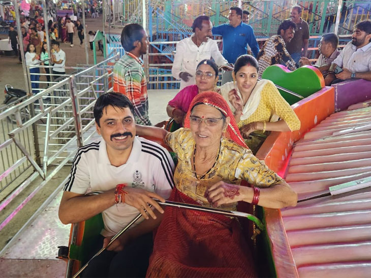 Rangat Jami of Shravani Mela in Jamnagar, district police chief along ...