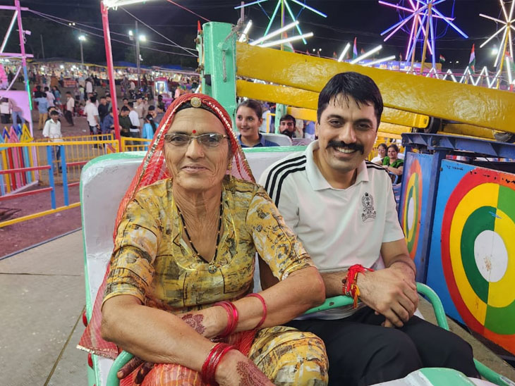 Rangat Jami of Shravani Mela in Jamnagar, district police chief along ...
