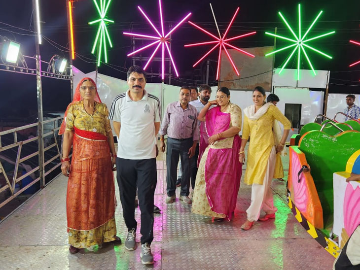 Rangat Jami of Shravani Mela in Jamnagar, district police chief along ...