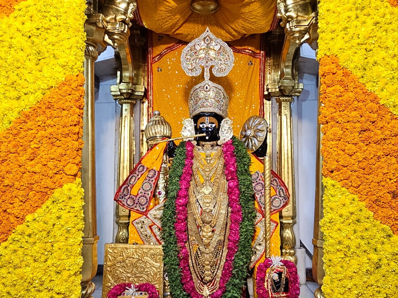 Devotees thronged the pilgrimage site Shamlaji from morning; The temple ...