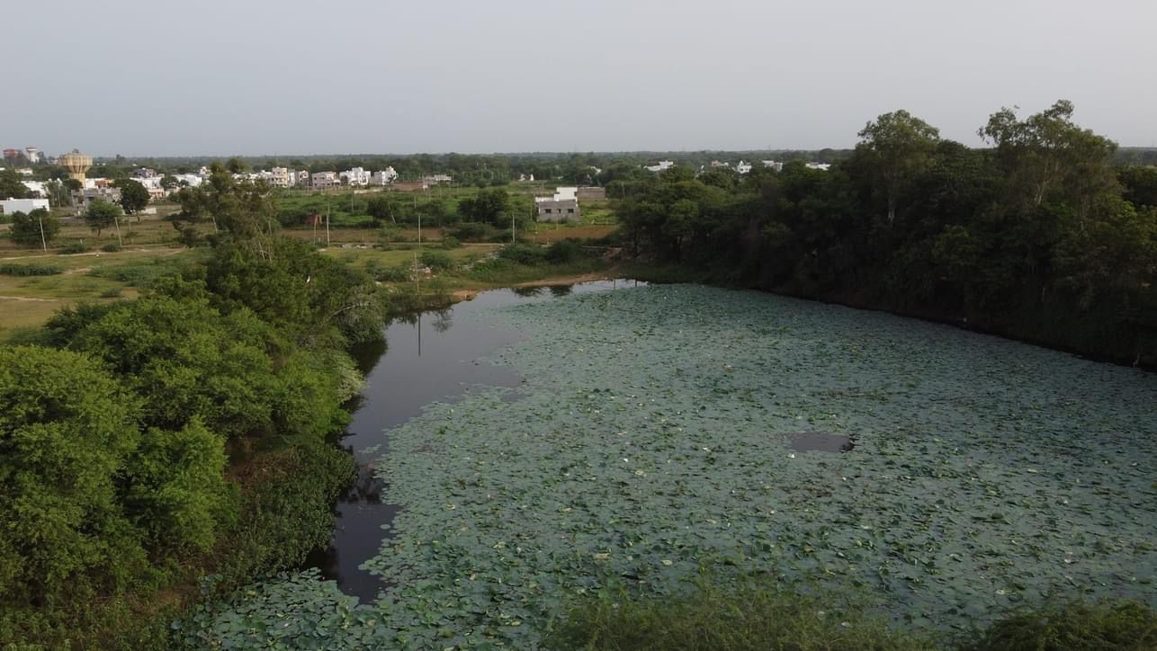 of the pond near Phulbai temple in Kapdwanj Rs. Beautification will be ...