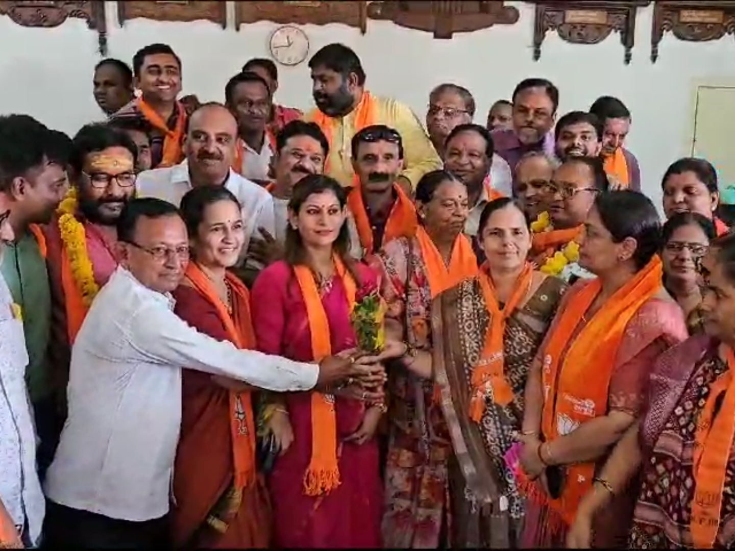 Election of Anitaben Patel as President and Sonalben as Vice President ...