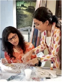 Leepan Art Workshop held at 079 Stories | આર્ટ વર્કશોપ: 079 સ્ટોરીઝ ...