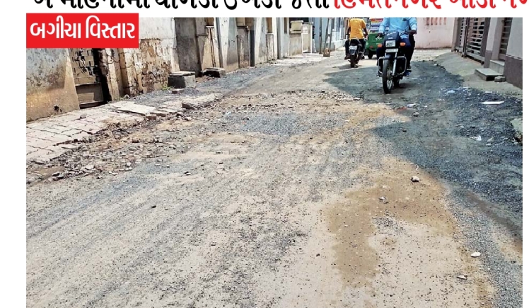 All road debris within 3 km area of Himmatnagar city
