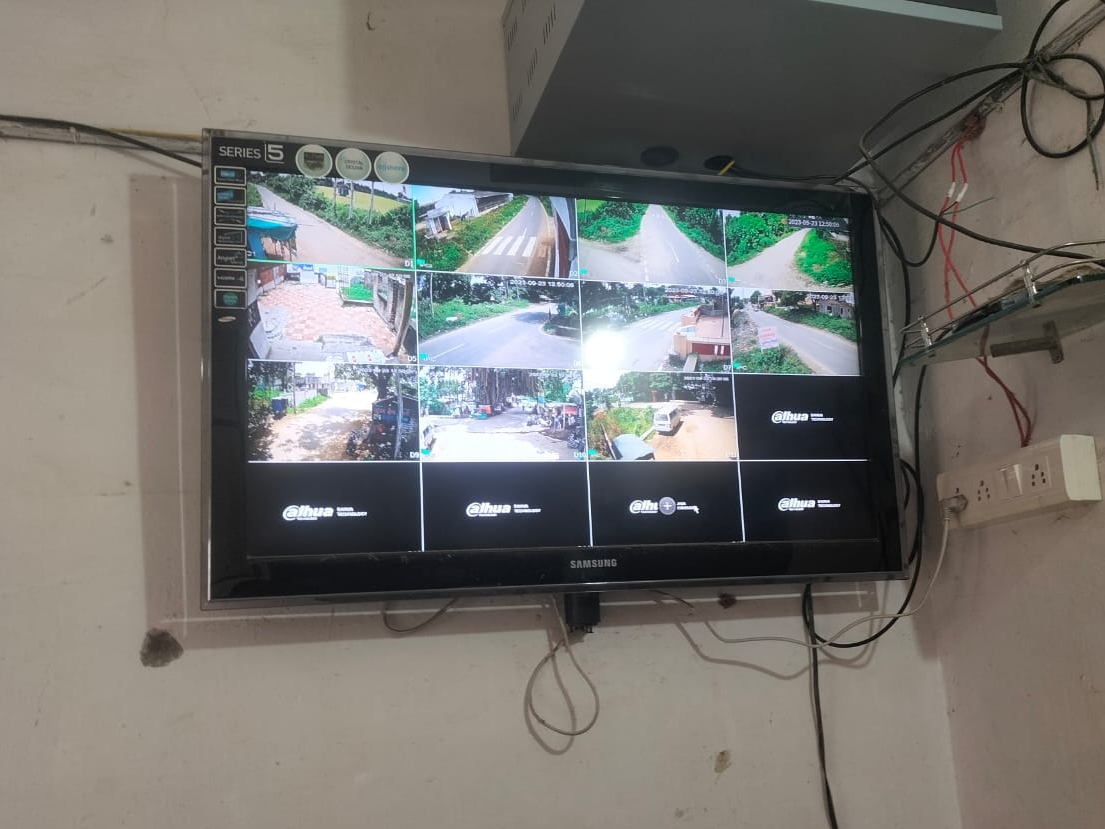 In Vadod village of Anand taluka, 11 CCTV cameras were installed in the ...