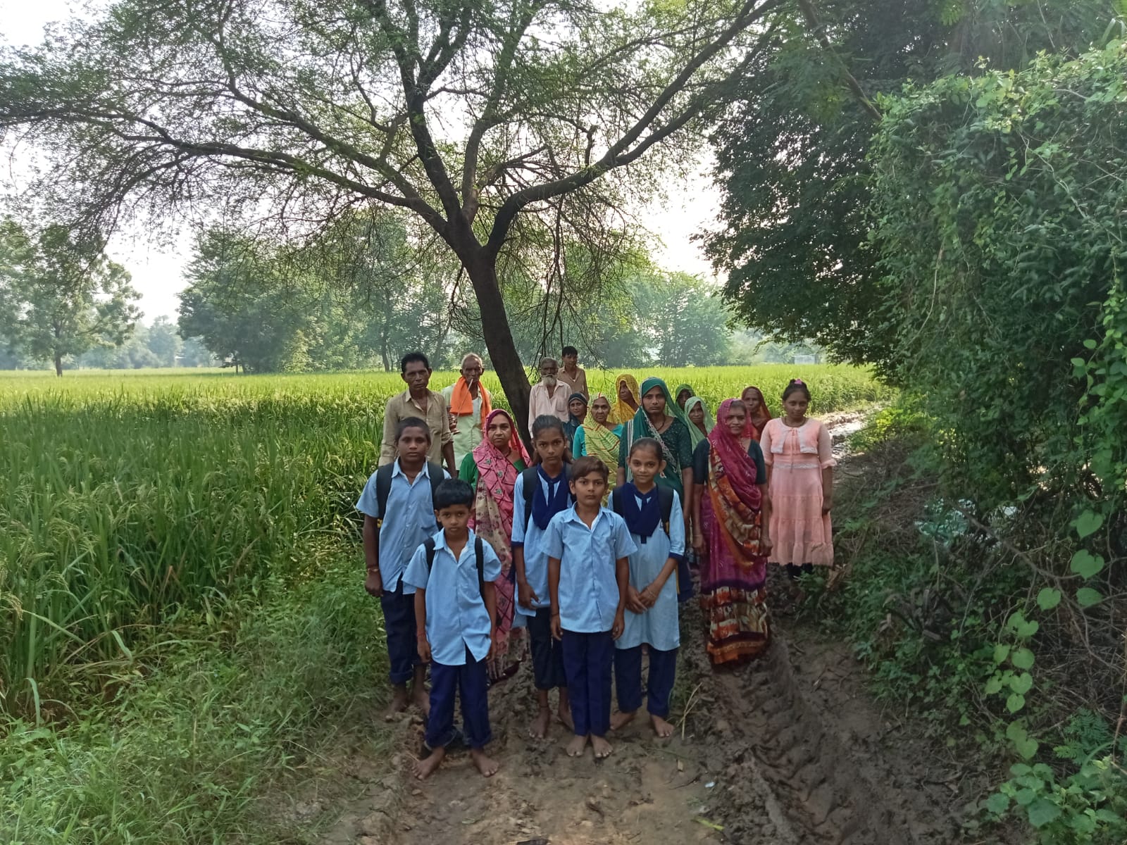 In Tadpura of Mahudha, it is difficult to cover a distance of 1 km due ...