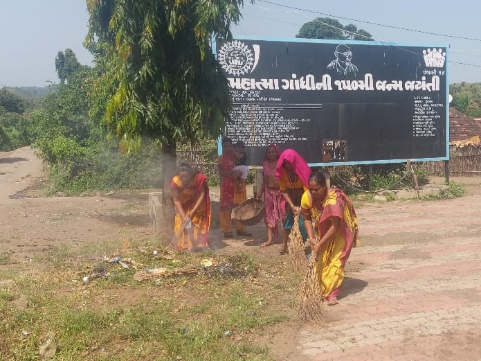 Residents of Tapi district joined the campaign determined to maintain ...