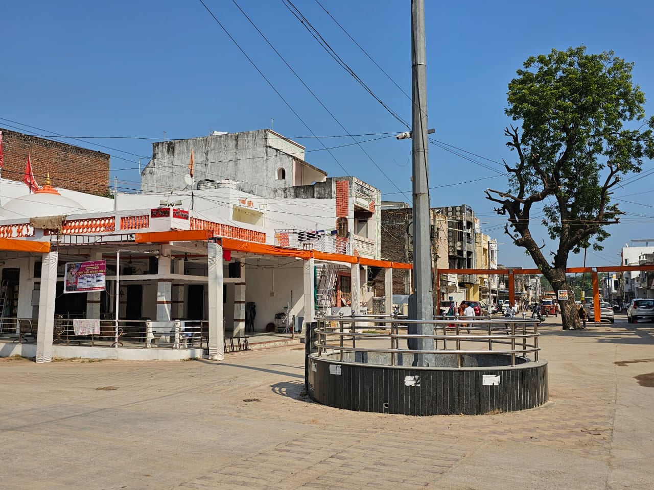 Celebration of golden jubilee festival at Pavijetpur Amba Mataji temple ...