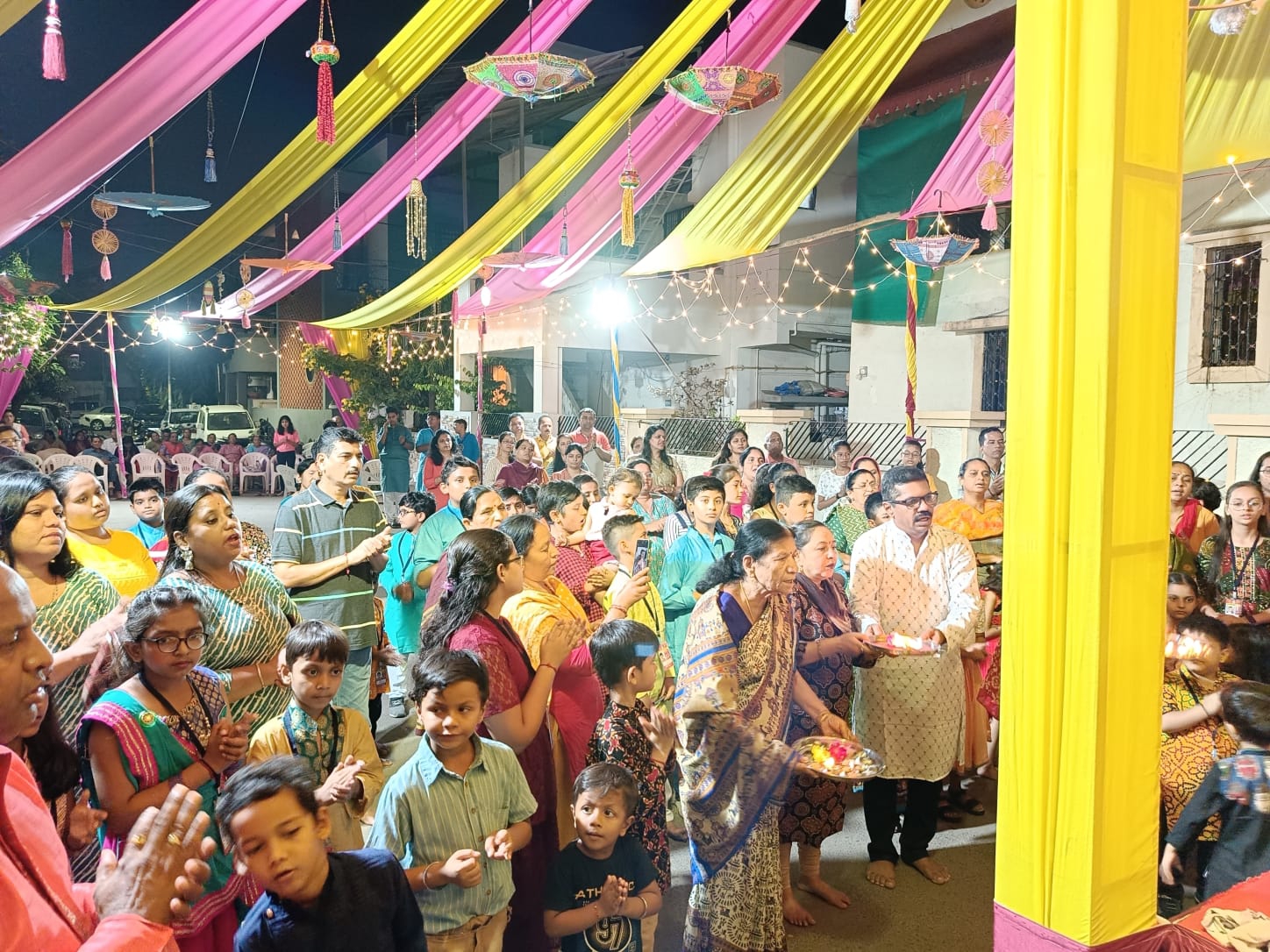 Magnificent organization of Sheri Garba Mahotsav 2023 by Shayaga Mitra ...