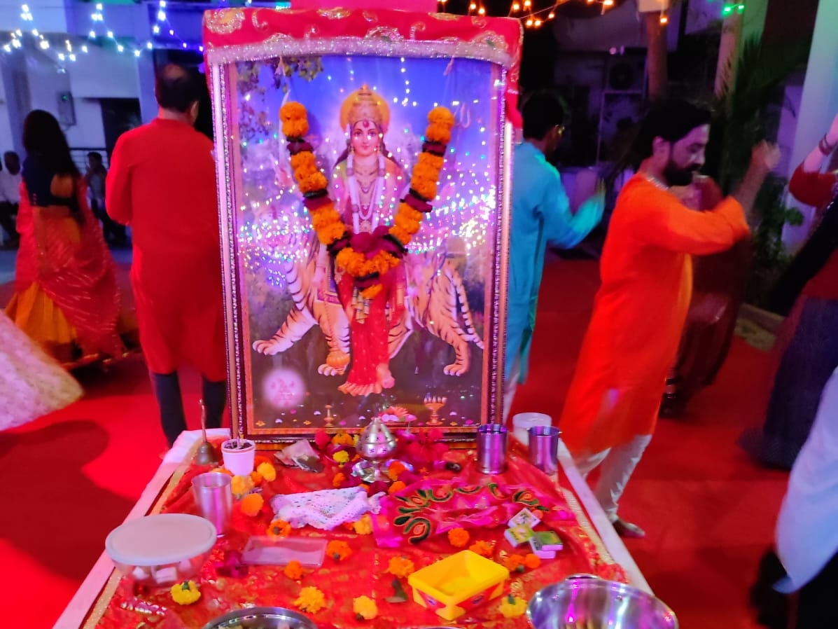 Photos and videos of the second day of Navratri festival at Vishranti ...