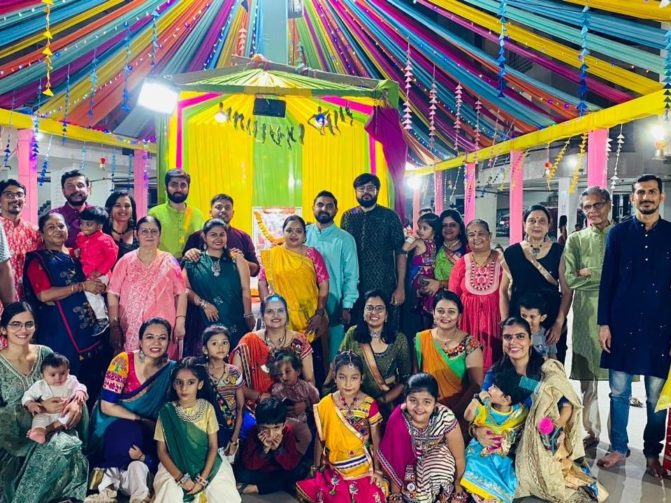Organized 2nd Nortana Garba of Shilpan Bliss Society, Vadodara | મારી ...
