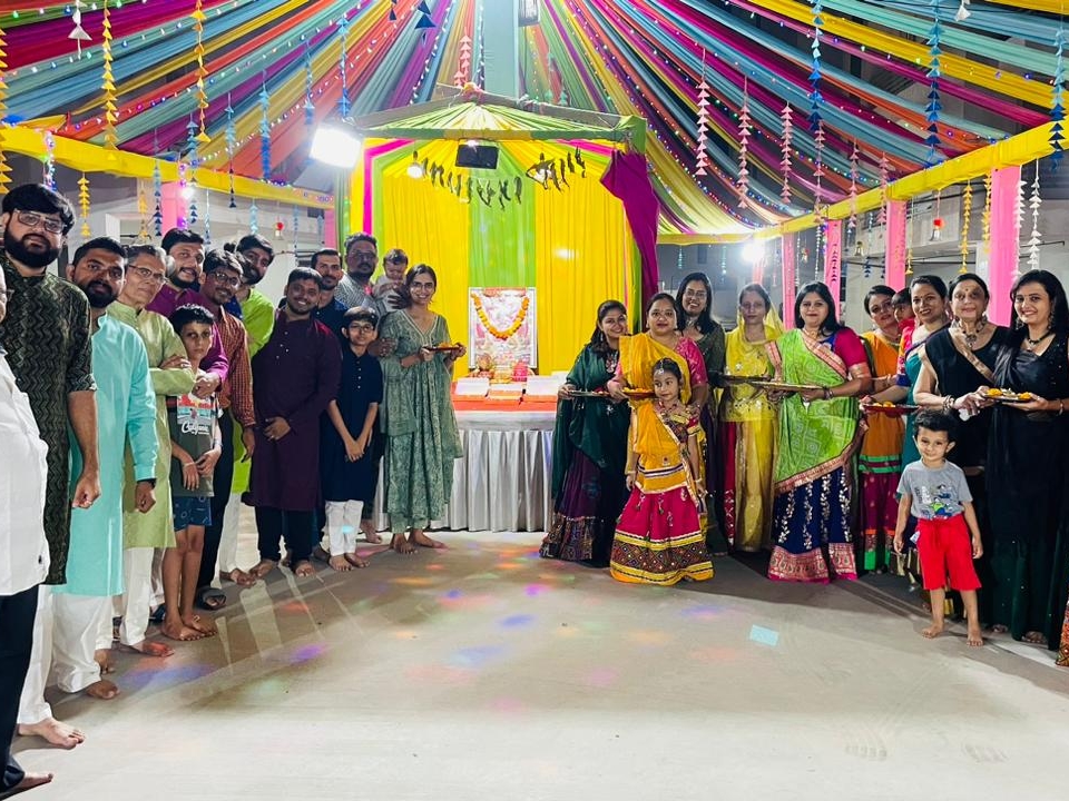 Organized 2nd Nortana Garba of Shilpan Bliss Society, Vadodara | મારી ...
