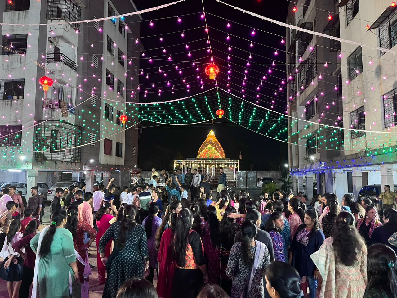 Fourth day Mataji's Garba at Shringal Residency Pandesara