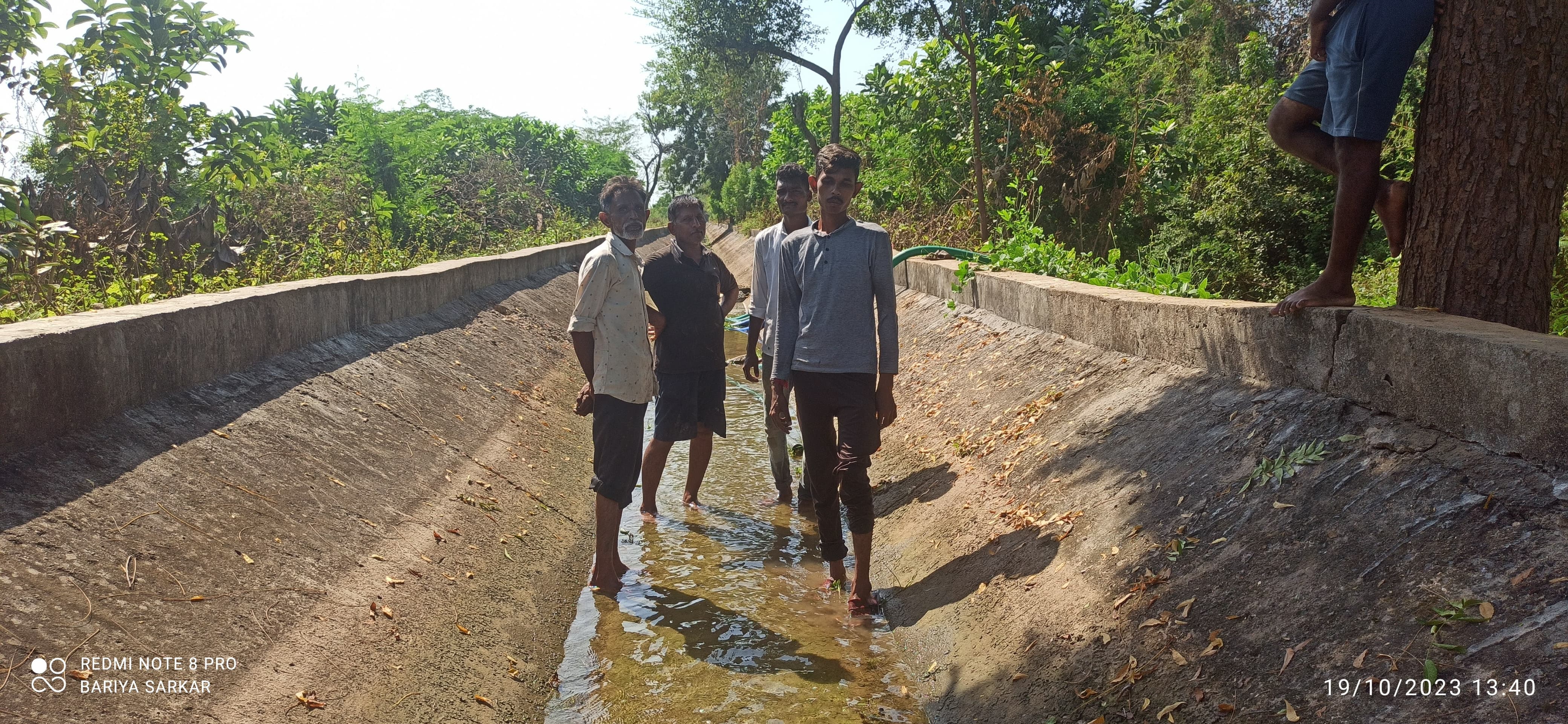 Anger over non-supply of irrigation water in Narmada Canal in Mewas ...