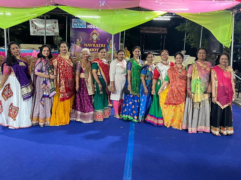 Photos and videos of Garbani Ramzat on fourth day of Navratri at Nand ...