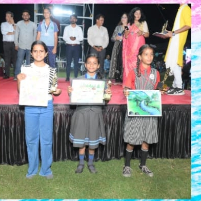 Rotaract Club of Vapi organized Rang Pankh Drawing Competition in Vatar ...