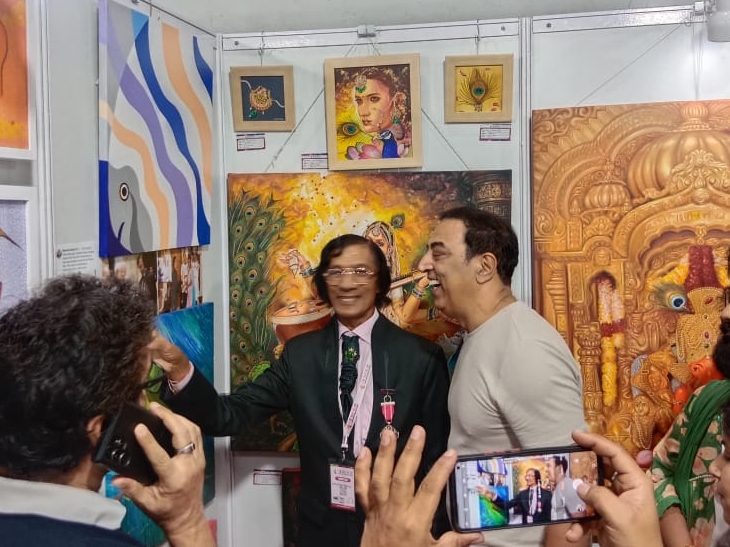 Divna Kharwa Samaj's Anmol Ratna Padma Shri painter Premjit Baria's ...