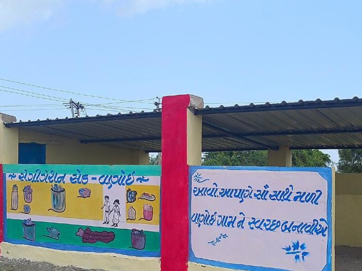 Segregation sheds constructed for waste disposal and electricity in ...