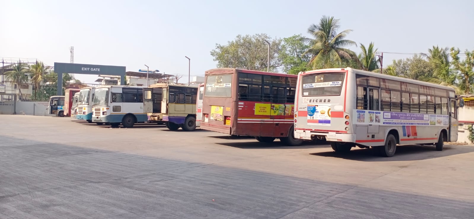 50 buses were planned to run for the 5-day fair, the special bus fare ...