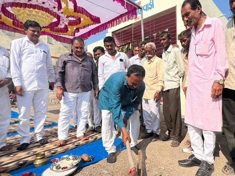 In Khapat village of Una, the inauguration of Nandghar and Khatmuhur of ...